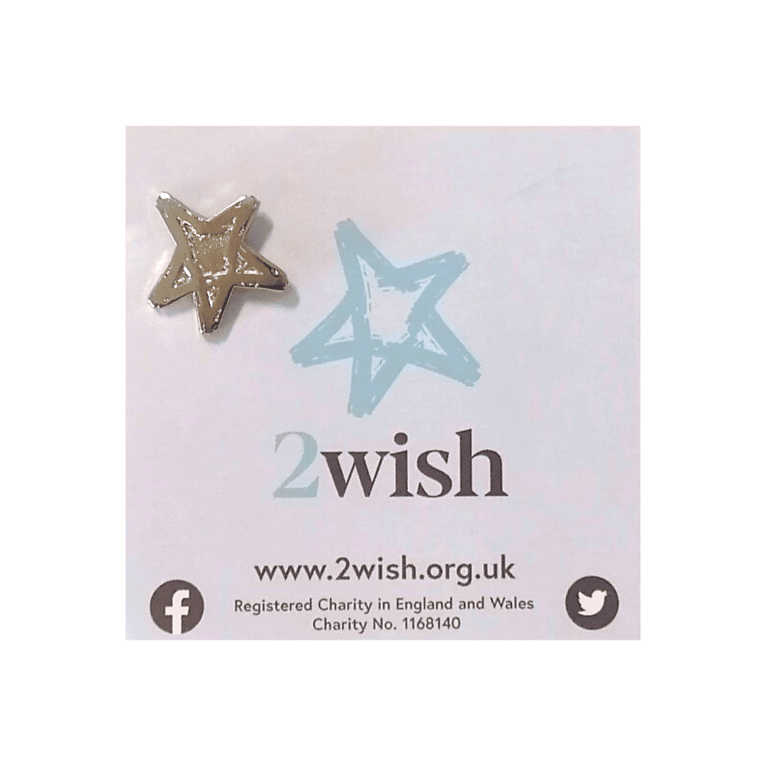 Star Pin Badge - 2 Wish